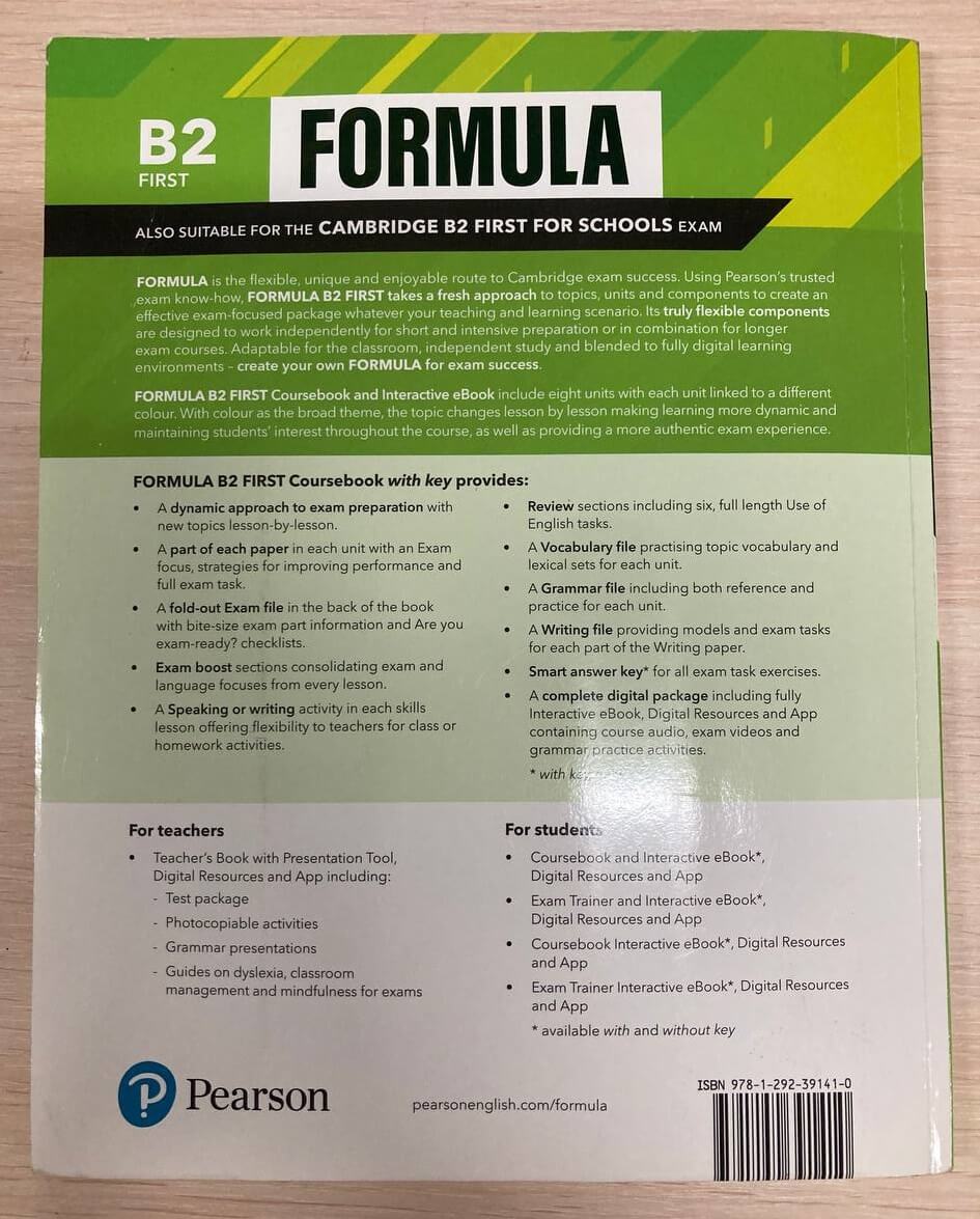 Formula B2 First Coursebook УЦІНКА - buy at the best price in Kyiv and ...