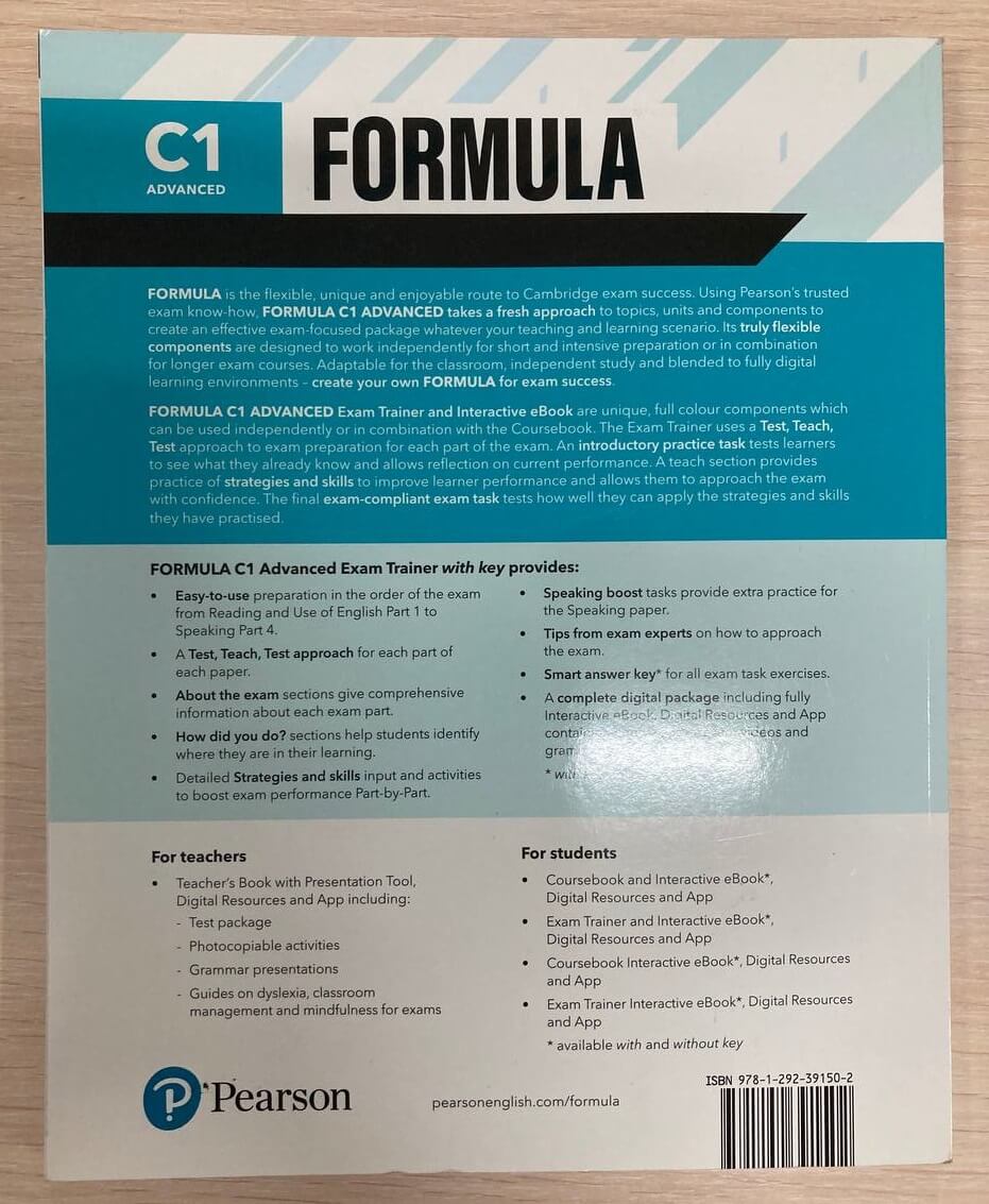Formula C1 Advanced Exam Trainer УЦІНКА Міжнародні іспити англійською