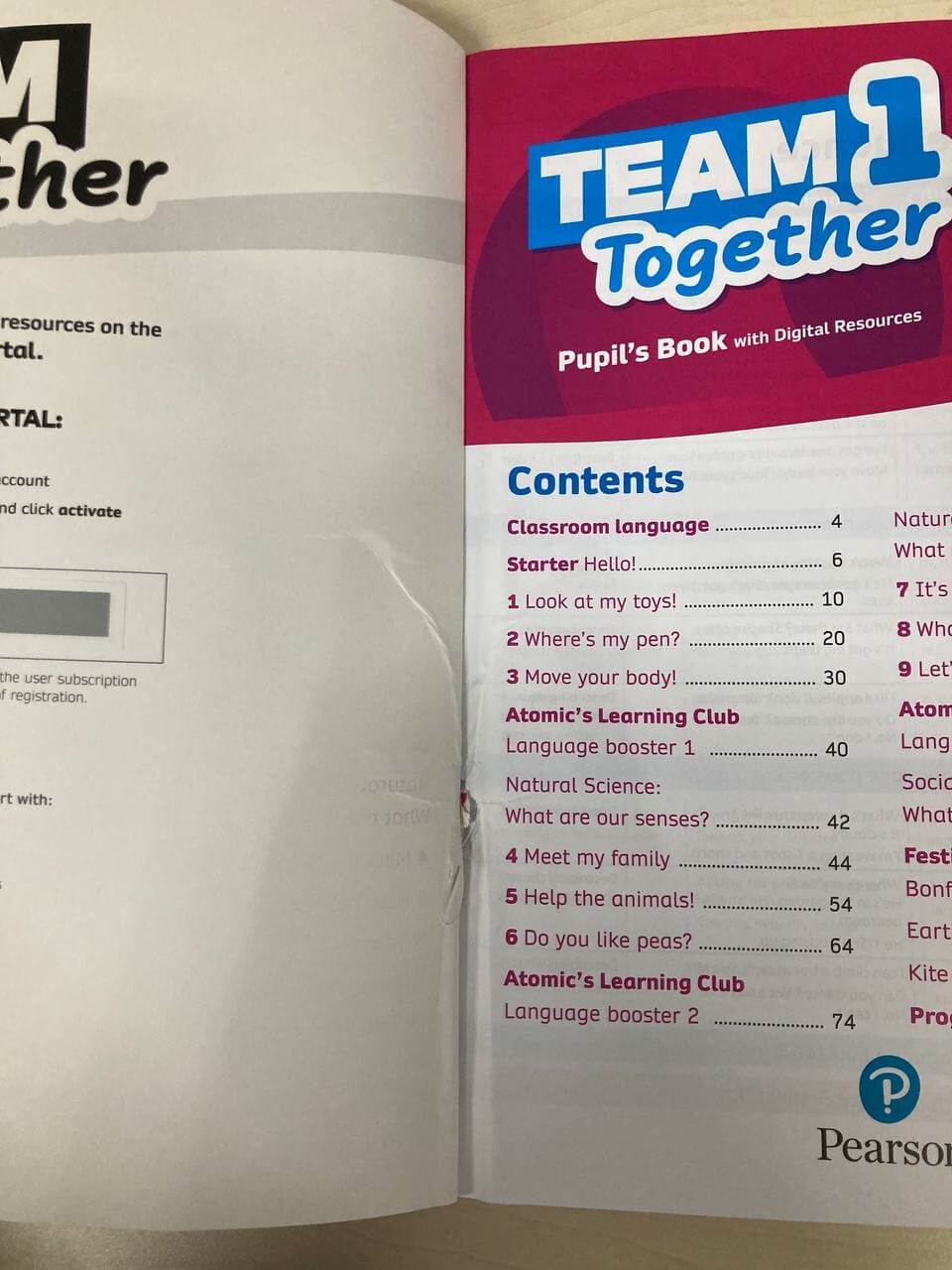 Team Together 1 Student's book УЦІНКА - buy at the best price in Kyiv ...
