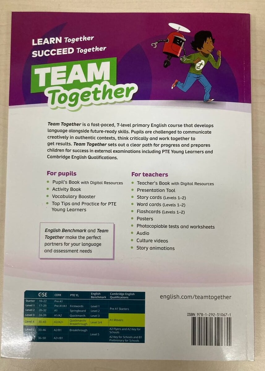 Team Together 4 Pupil's book УЦІНКА - buy at the best price in Kyiv and ...